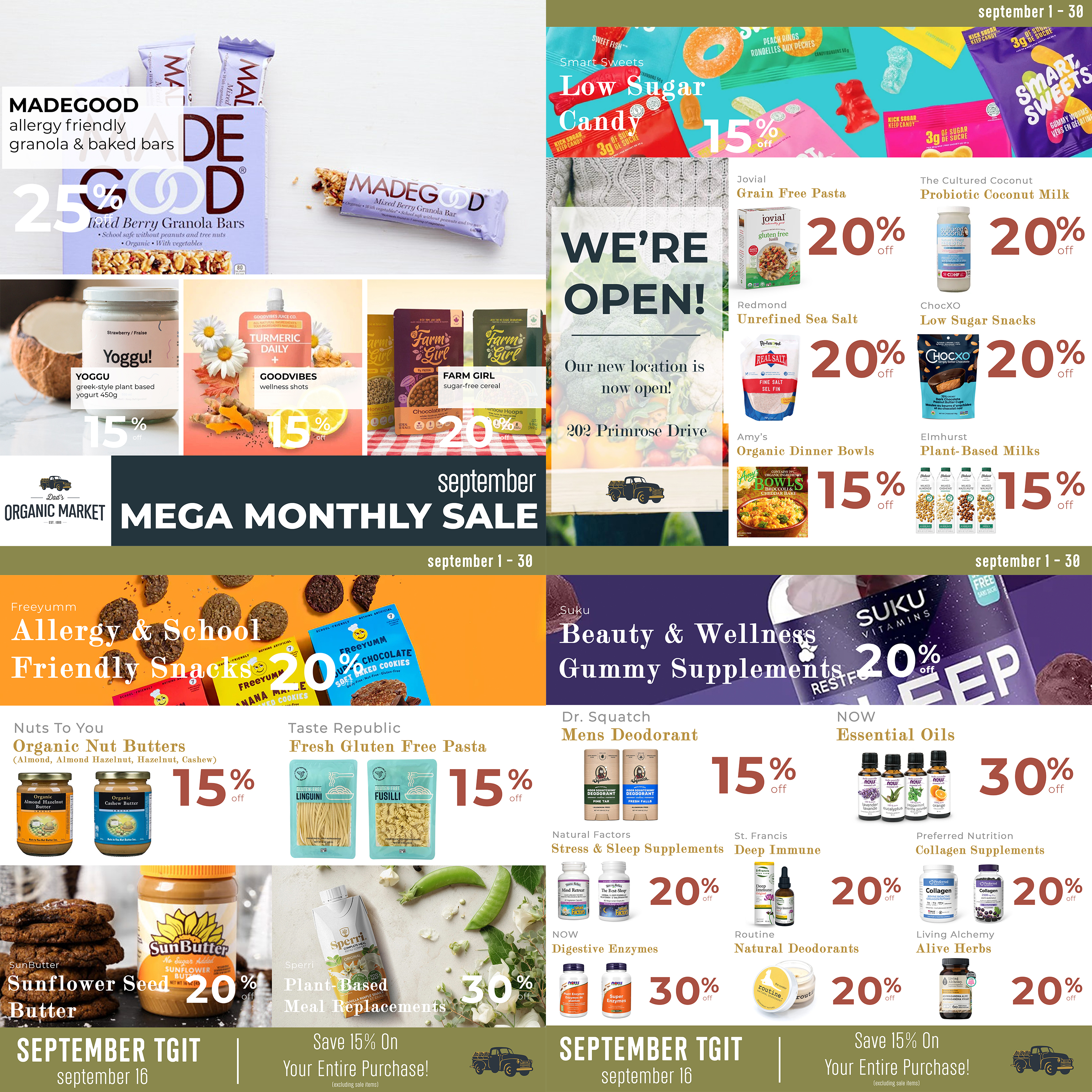 Dad's Organic Market: About Us